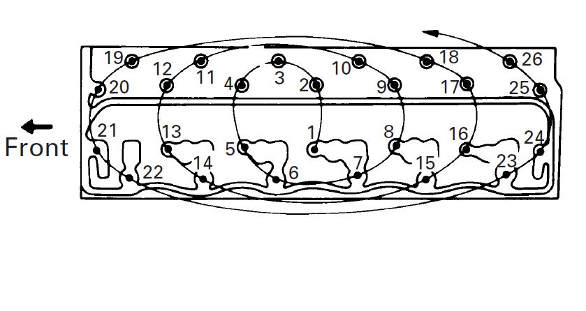Hitachi 6BG1 manuals, engine specs, bolt torques